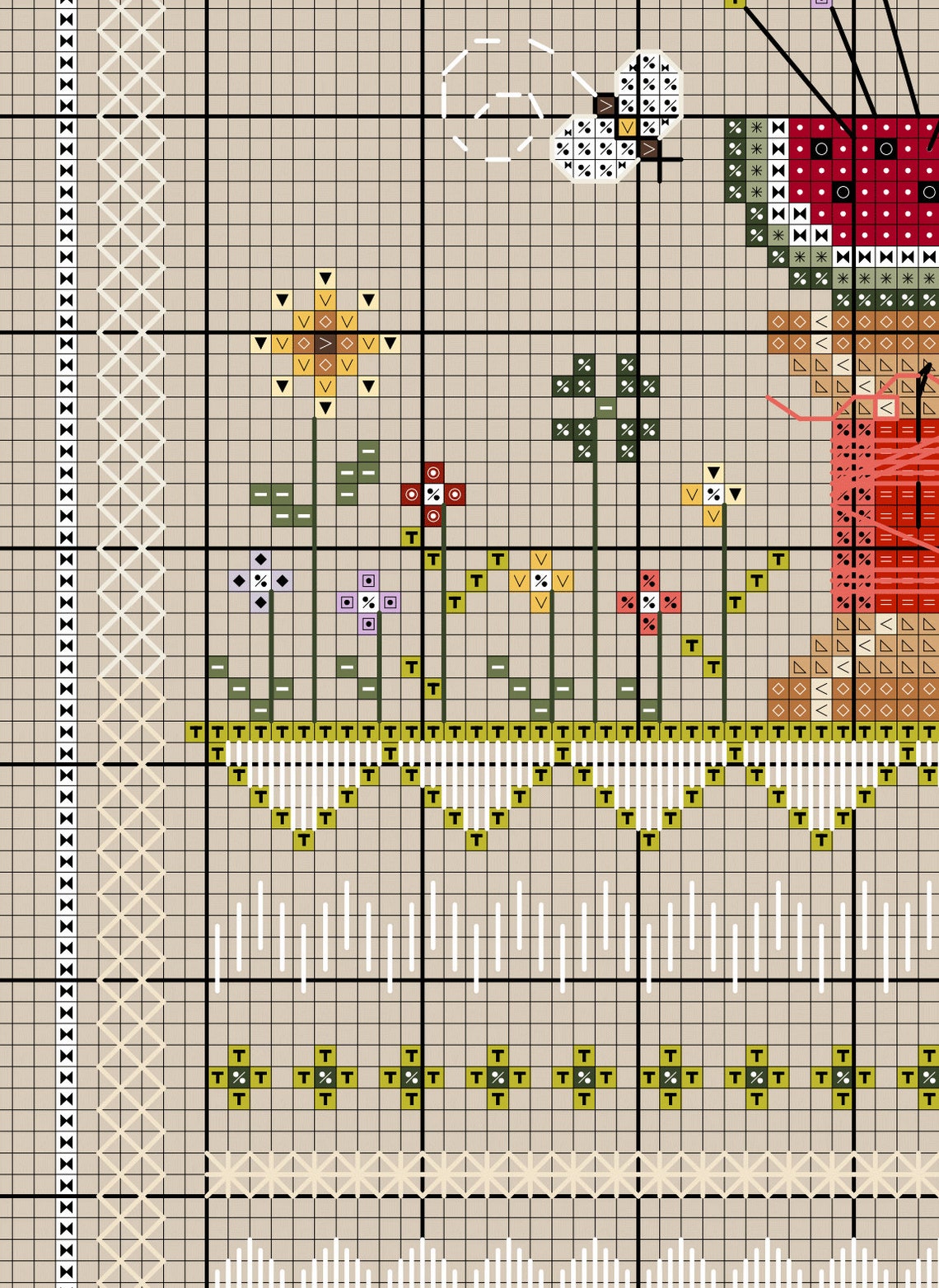 Thread Spool Sampler-pdf Pattern - Cross Stitch Pattern - Thread Spool ...