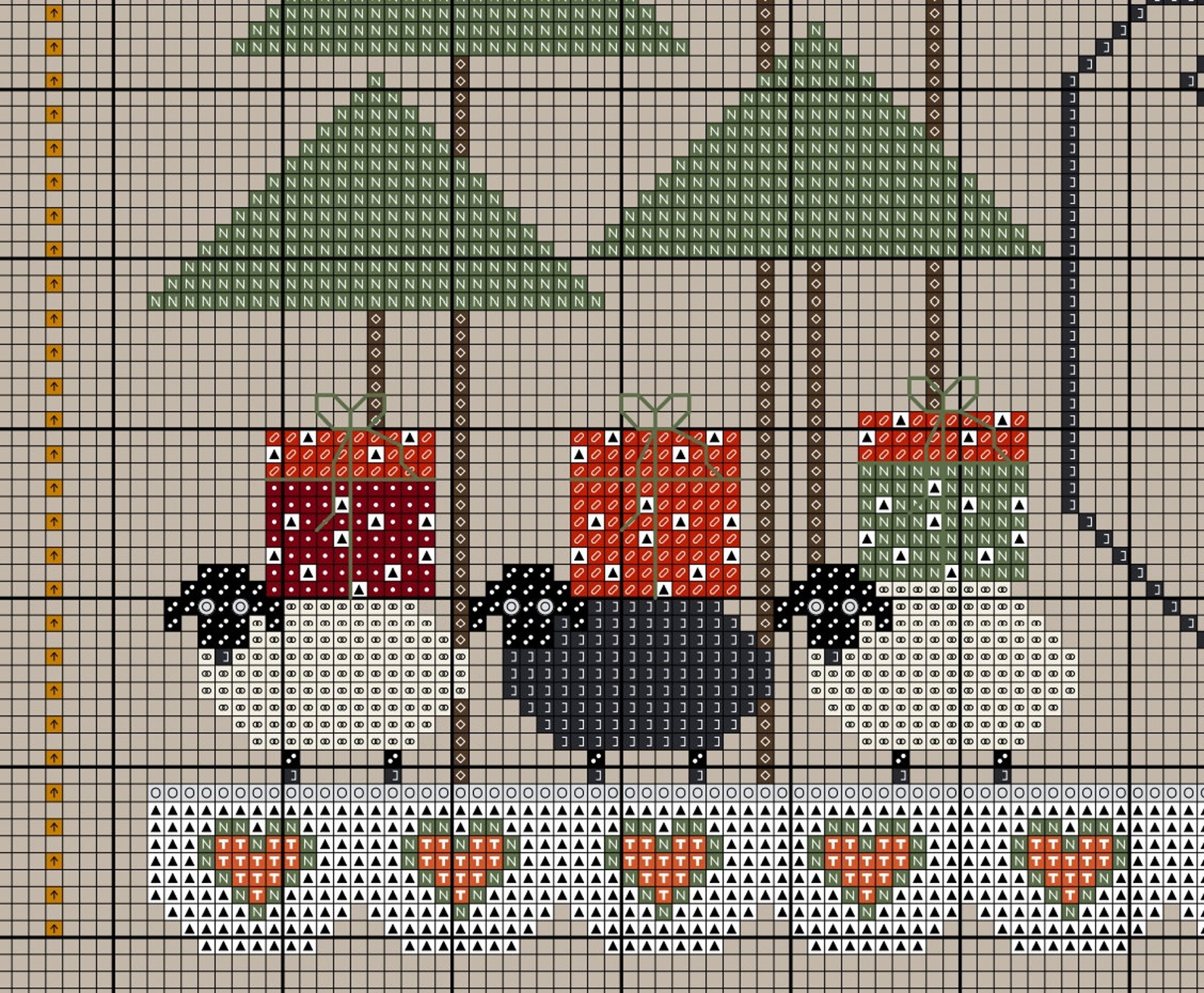 Hot Tea at Christmas- Cross Stitch Pattern Pdf - Etsy