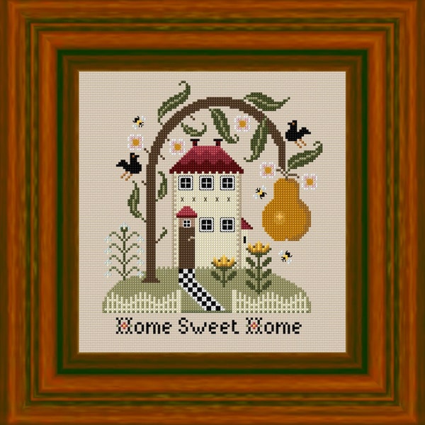 Primitive Cross Stitch - Etsy