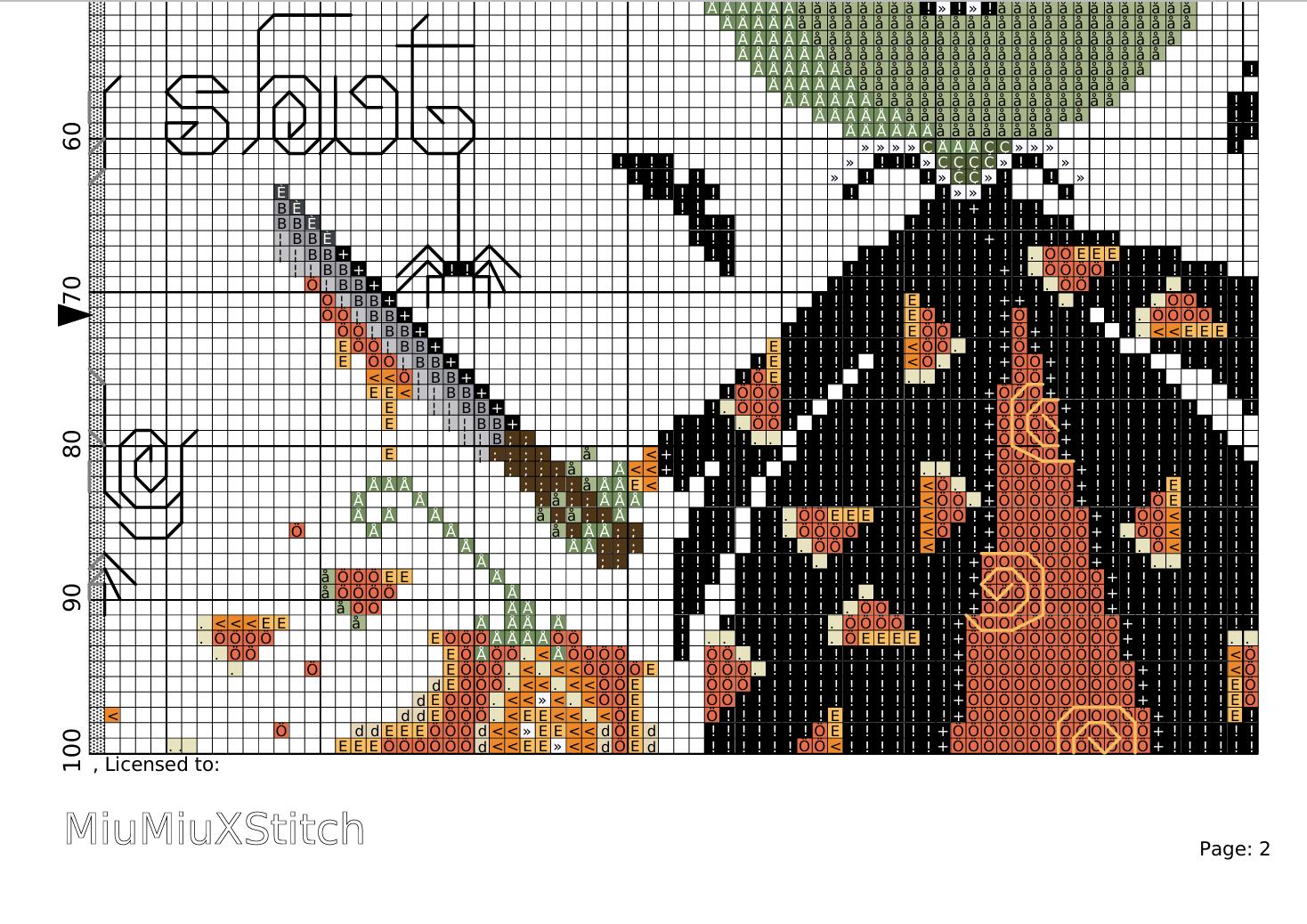 There's a Skinny Witch Inside Me...cross Stitch Pattern PDF- Halloween ...