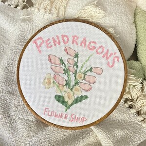 Pendragon’s Flower Shop | Cross Stitch PATTERN | Cozy Hobby Craft ...