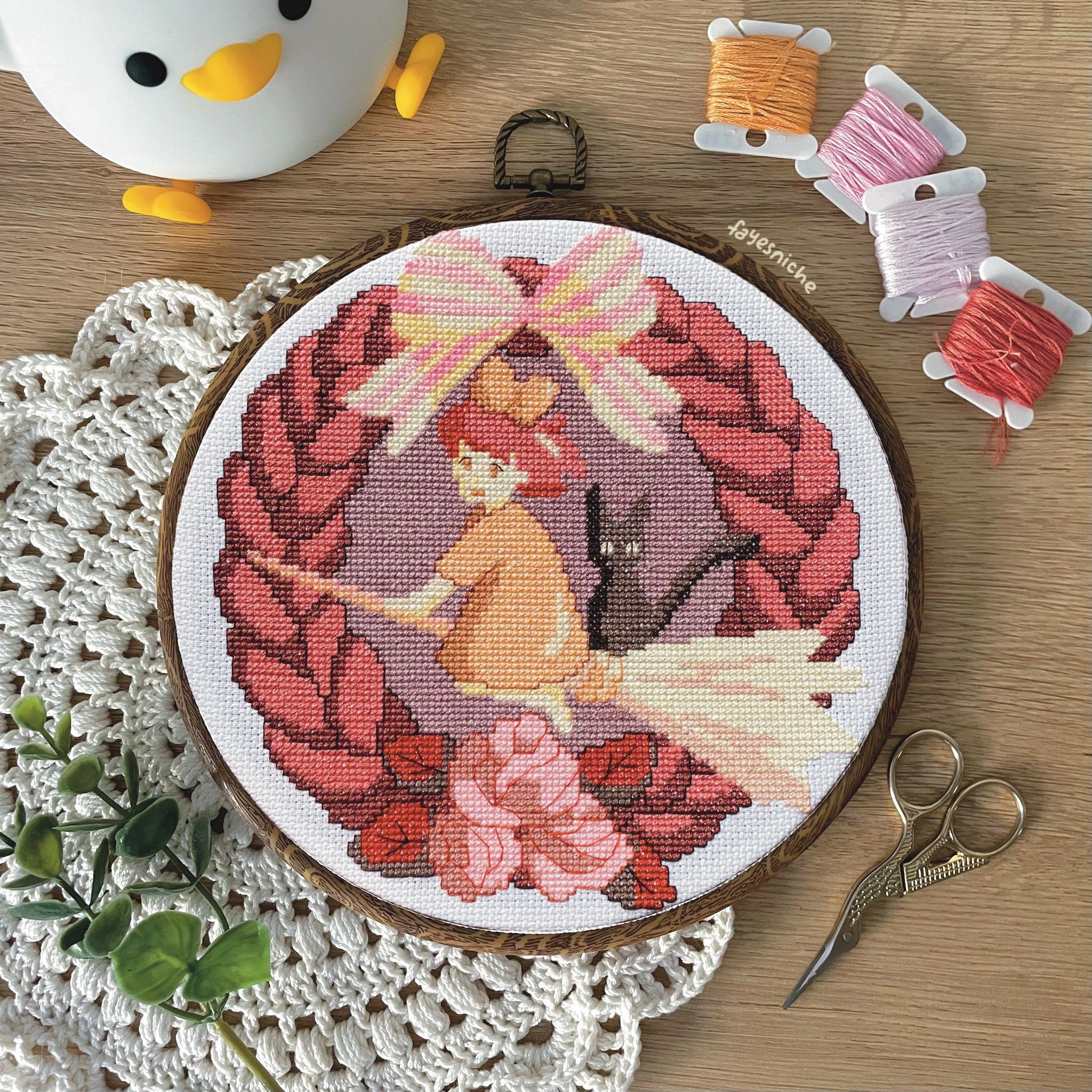 Kiki’s Bakery | Cross Stitch Pattern | Cozy Hobby Craft - Etsy