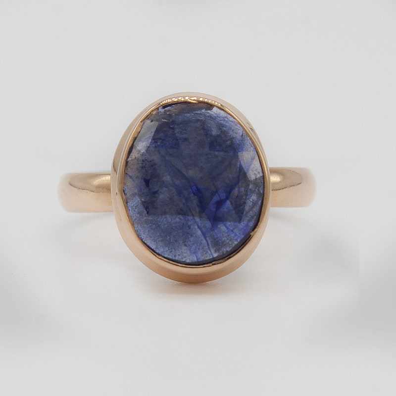 Blue Gemstone Ring - Etsy