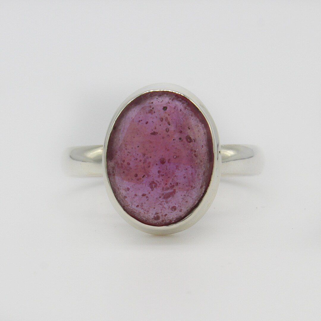 Natural Ruby Ring, 925 Sterling Silver Ring, Ruby Gemstone, Free ...