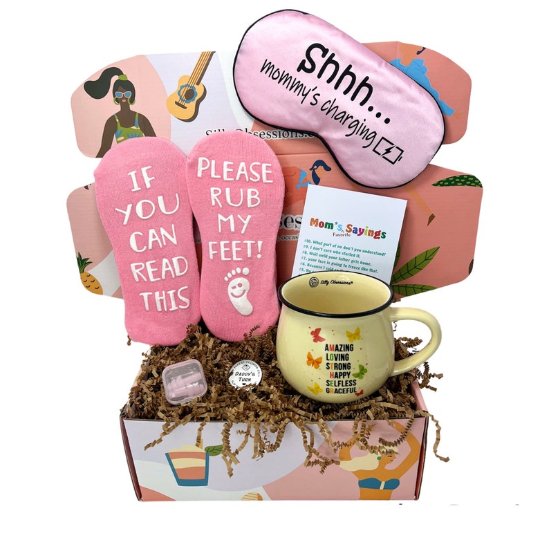 Maternity Gift Set Basket for New and Pregnant Moms - Funny Perfect for ...