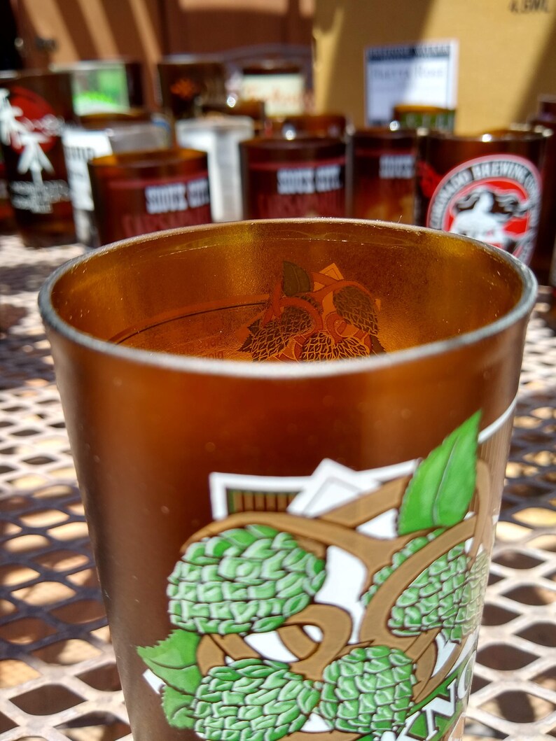 Four Peaks Hop Knot IPA - Dishwasher-safe Beer Bottle Tumbler Glasses ...