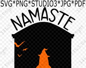 Namaste Witches Svg - Etsy