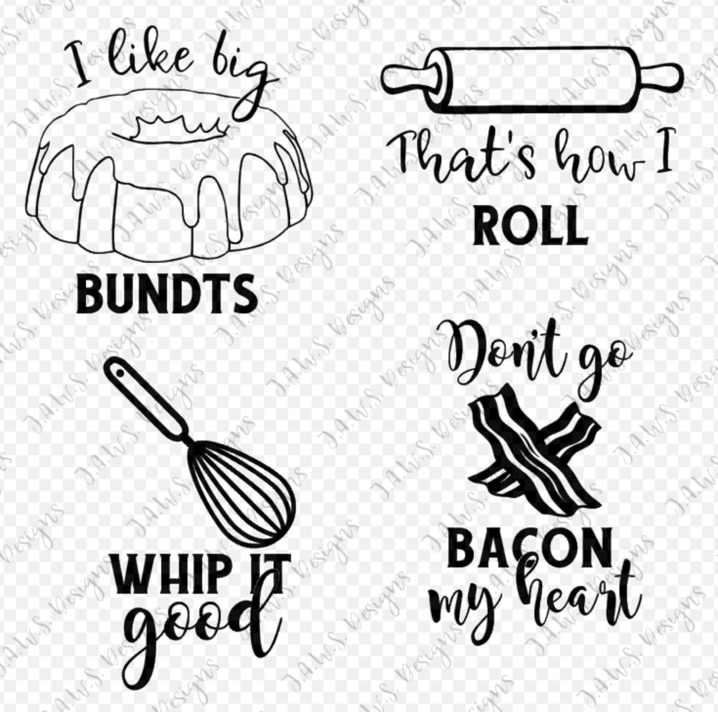 Baking Puns Svg Cut File - Etsy