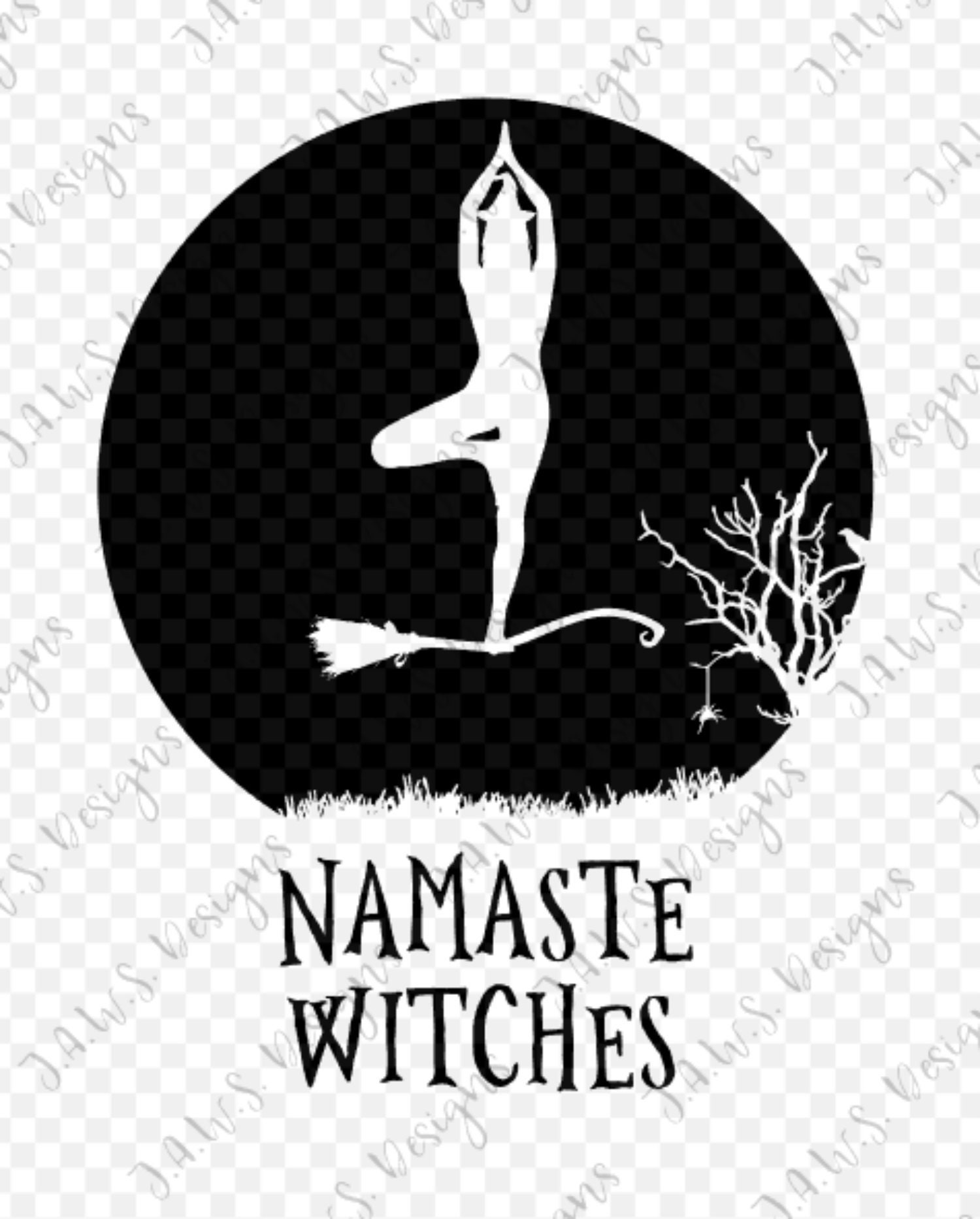 Clip Art & Image Files Paper, Party & Kids Silhouette SVG| Fall Namaste ...