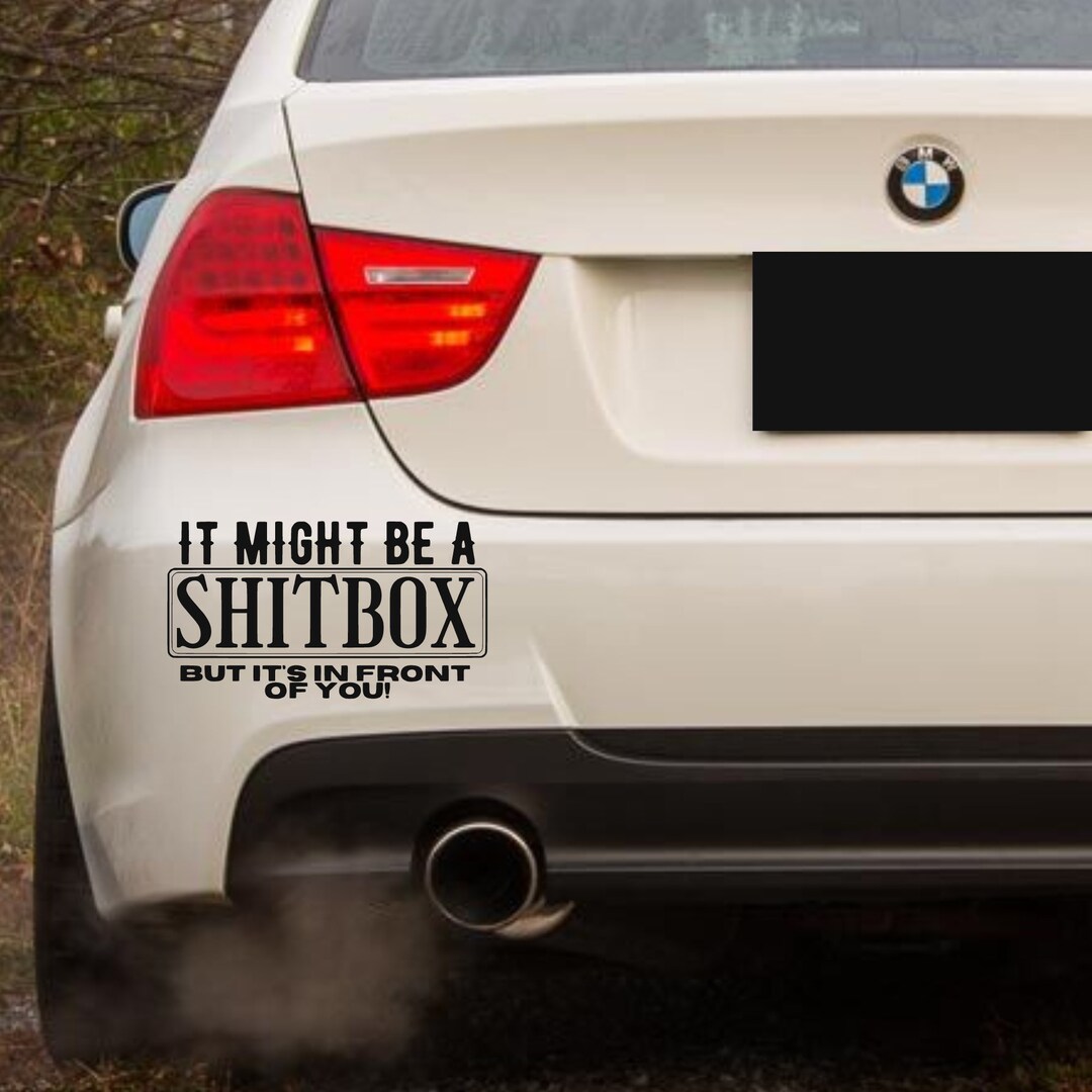 Shit Box Decals for Trucks and Cars, Funny Decals for Vehicles - Etsy