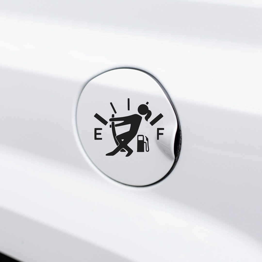 Funny Gas Cap Decals, Auto Decal for Vehicles, Inappropriate Decals for ...