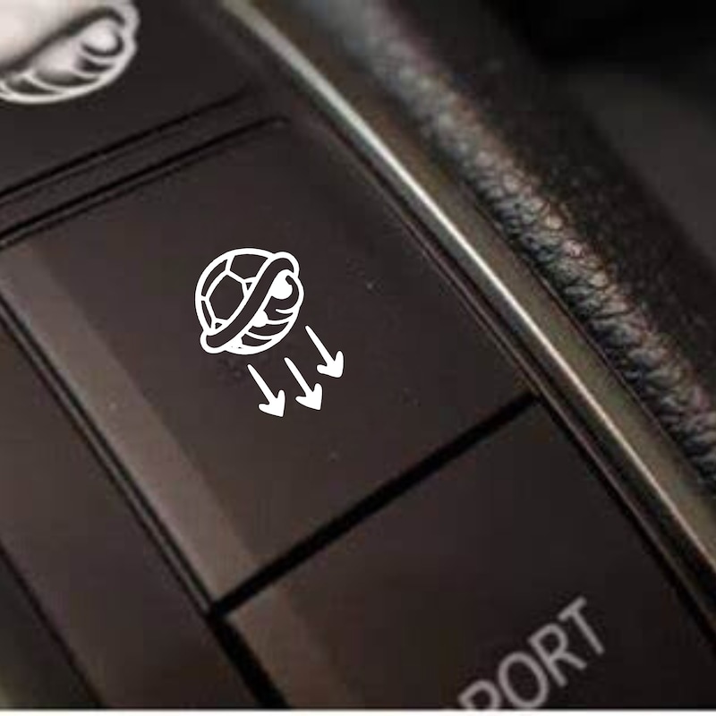 Car Button Stickers - Etsy