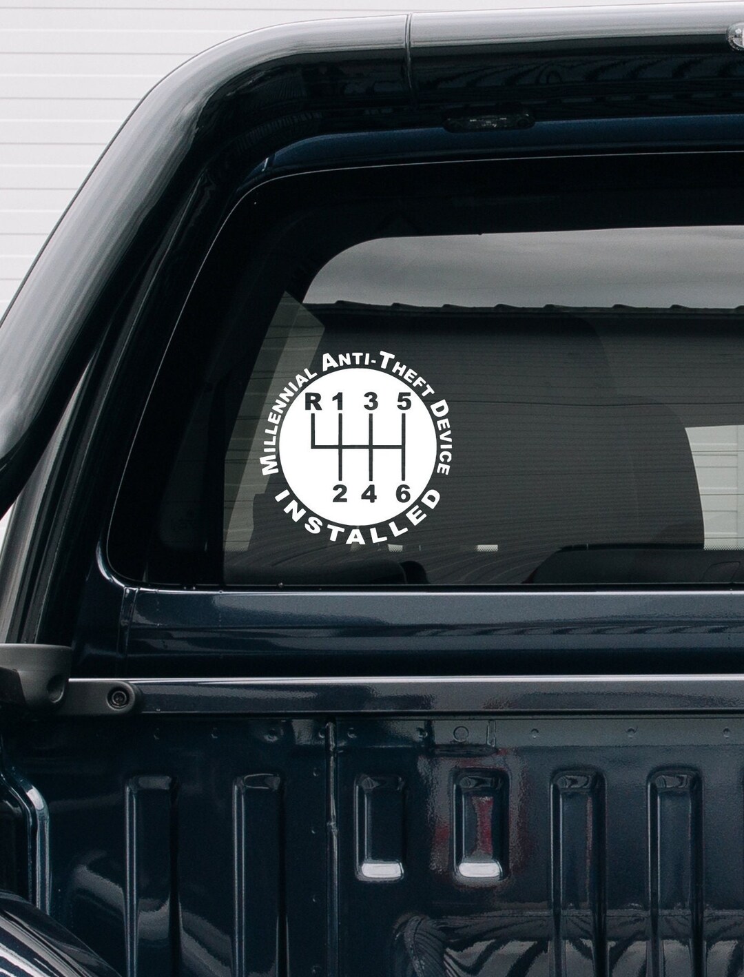 Millennial Anti Theft Device Funny Adult Humor Auto Decal Sticker for ...