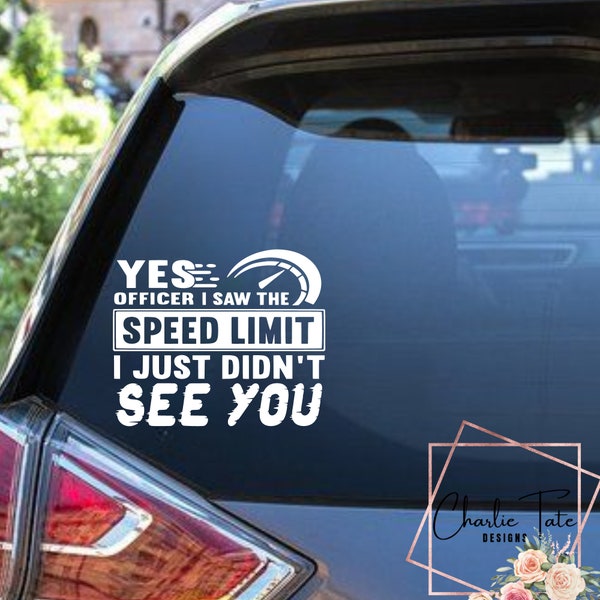 Speed Limit Stickers - Etsy