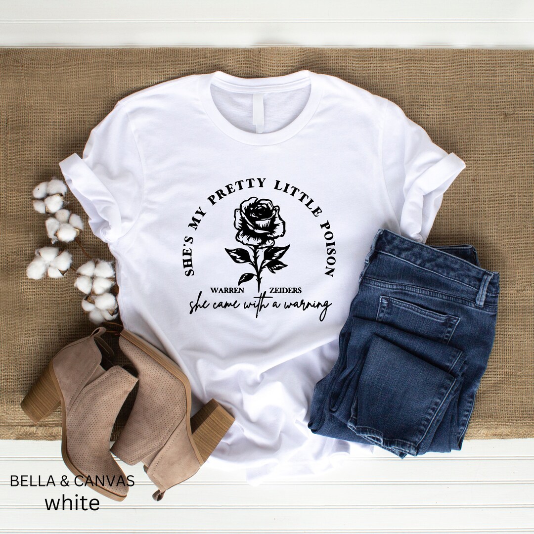 Warren Zeiders Concert Merch, Pretty Little Poison Tee, Warren Zeiders ...