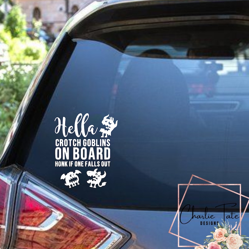 Car Window Decals Funny - Etsy