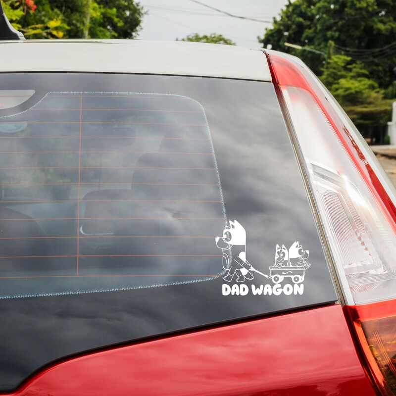 Bluey Mom and Dad Stickers - Etsy