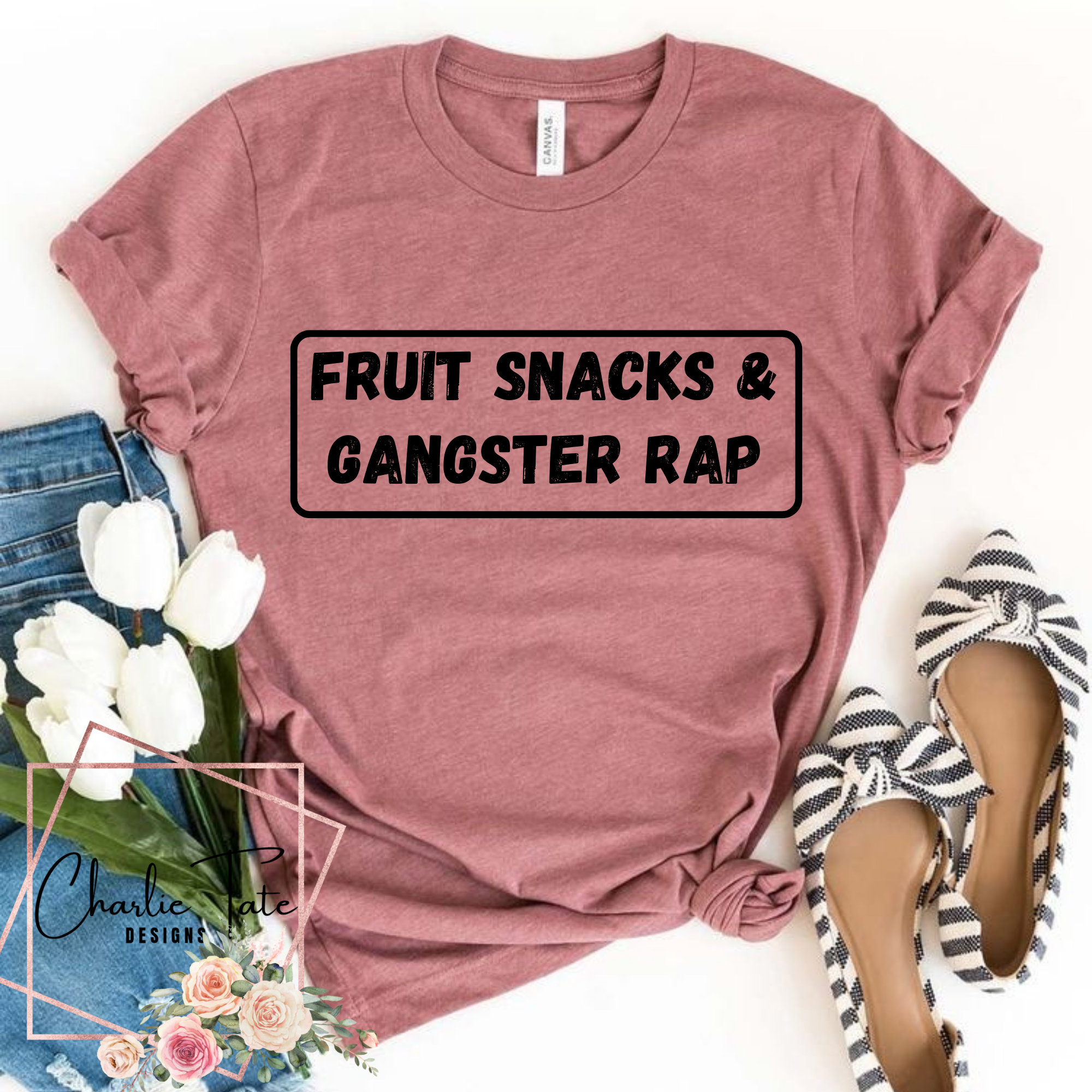 Fruit Snacks and Gangster Rap Graphic Tshirt / Graphic Tshirts - Etsy