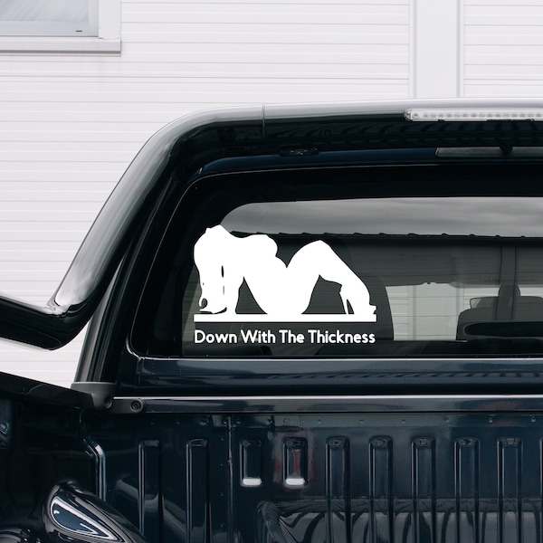 Girl Truck Decals Etsy