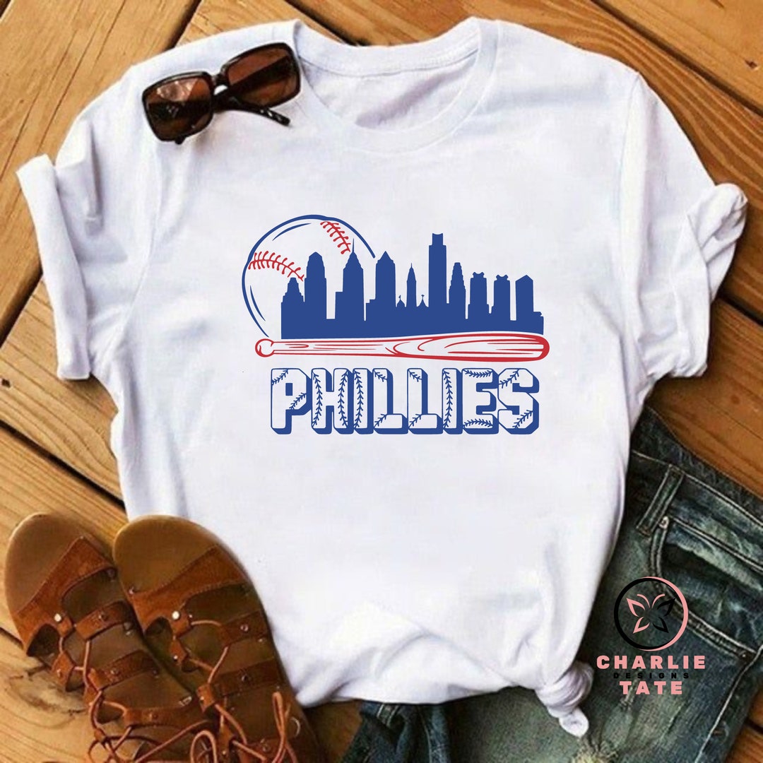 Phillies Baseball MLB Tshirt, Baseball Merch, Phila Phillies Graphic ...