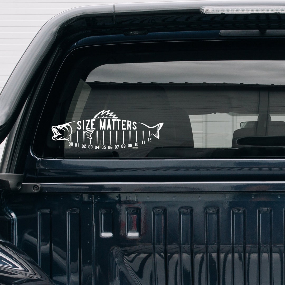 Fisherman Decals for Trucks and Cars, Funny Fishing Decals for Vehicles ...