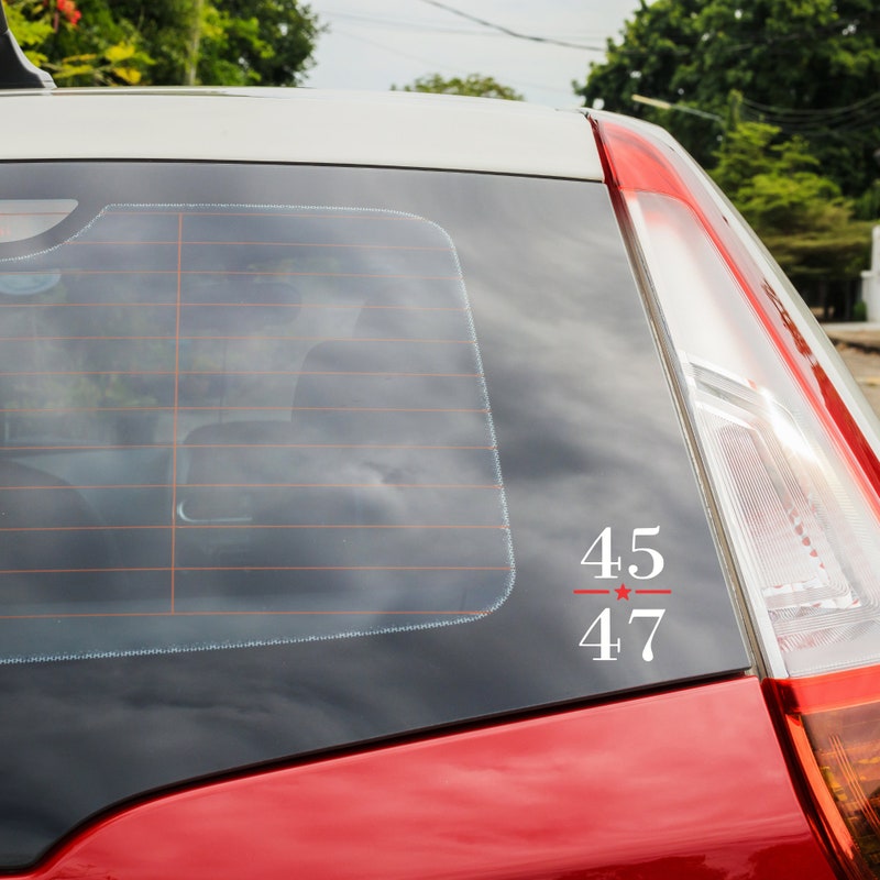 Trump Window Decal - Etsy