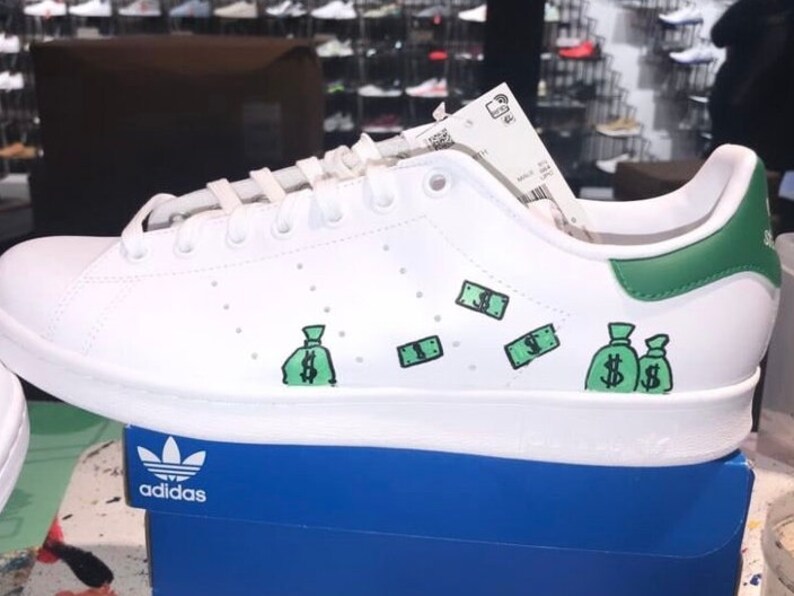 Monopoly Custom Shoes/sneakers Custom Air Force 1s or Adidas Black Suit ...