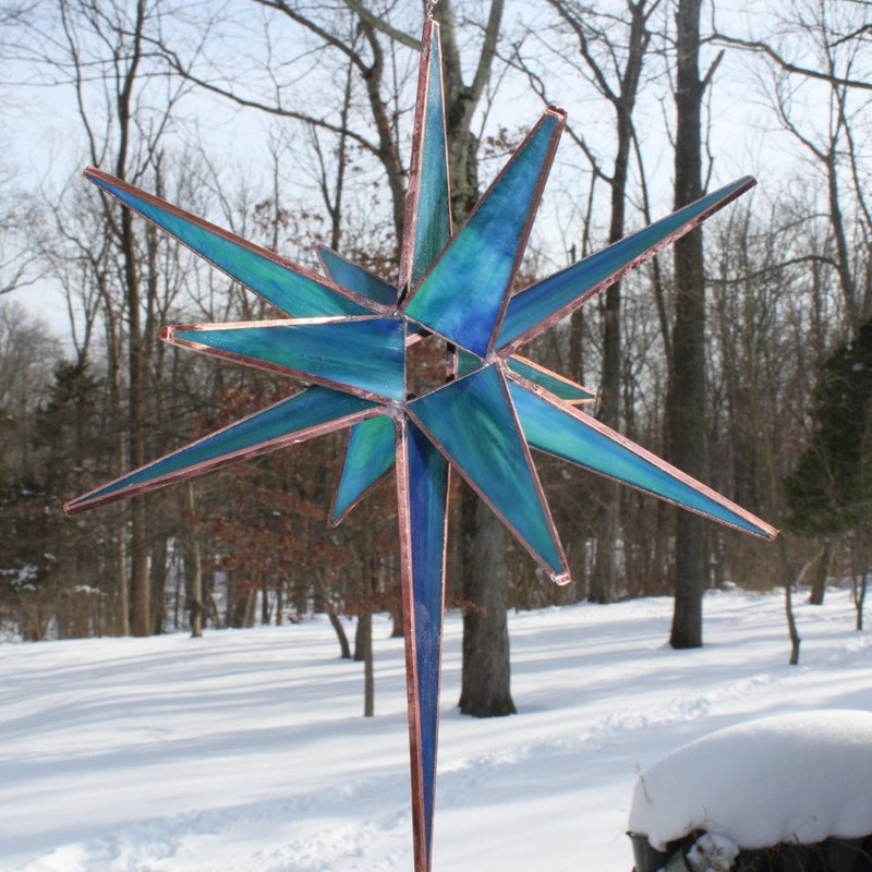 Moravian Star Tree Topper - Etsy