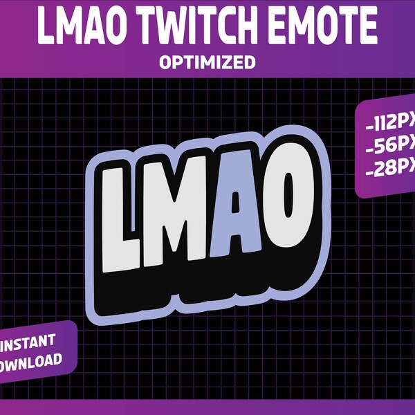 Twitch Lmao Emote - Etsy