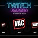 VAC Ban Twitch Chat Text Emote - Etsy