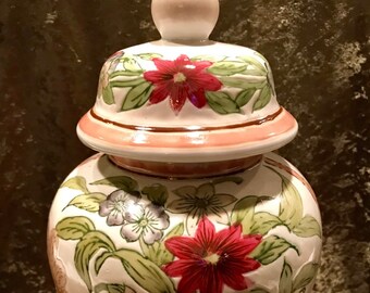 Hand painted jar | Etsy