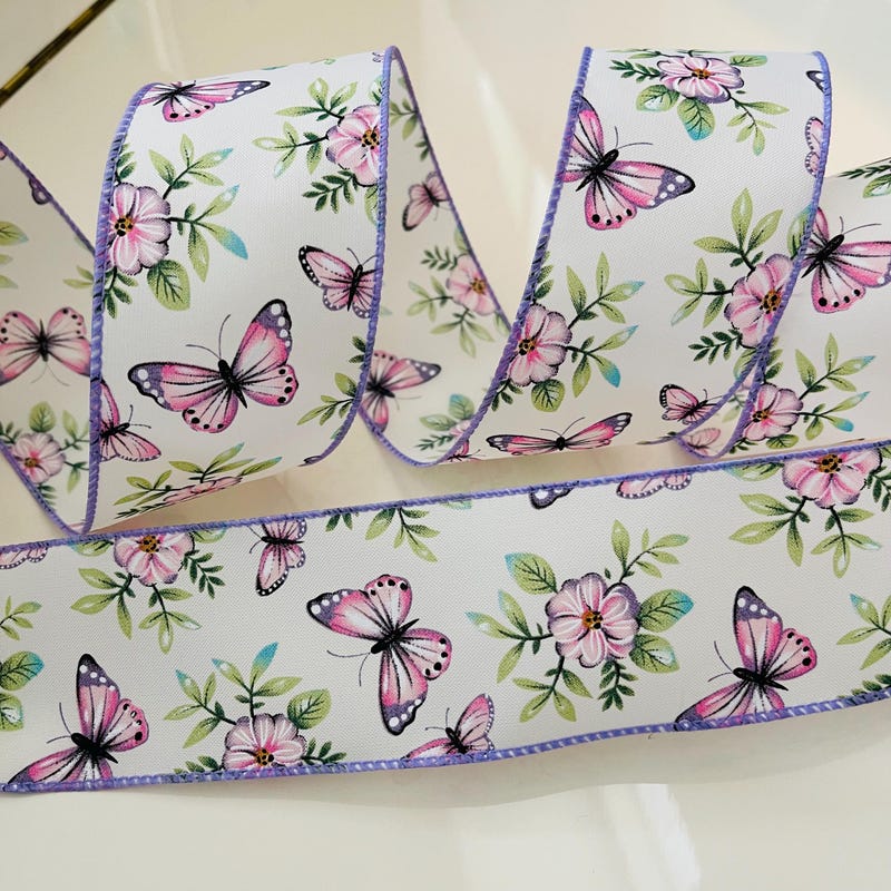 Butterfly Ribbon - Etsy