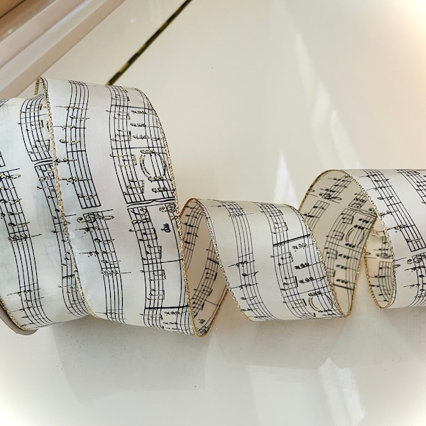 Music Note Ribbon - Etsy