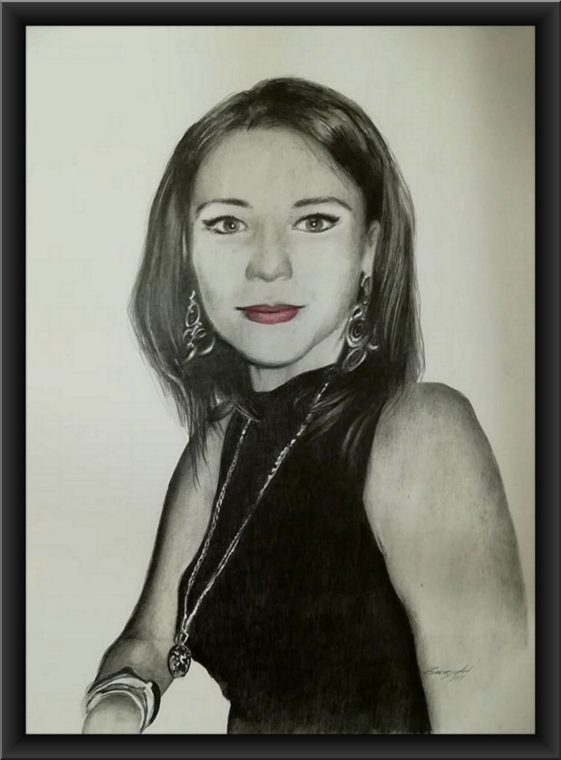 Custom Pencil Portraits Hand Drawn Portraits Drawing From - Etsy