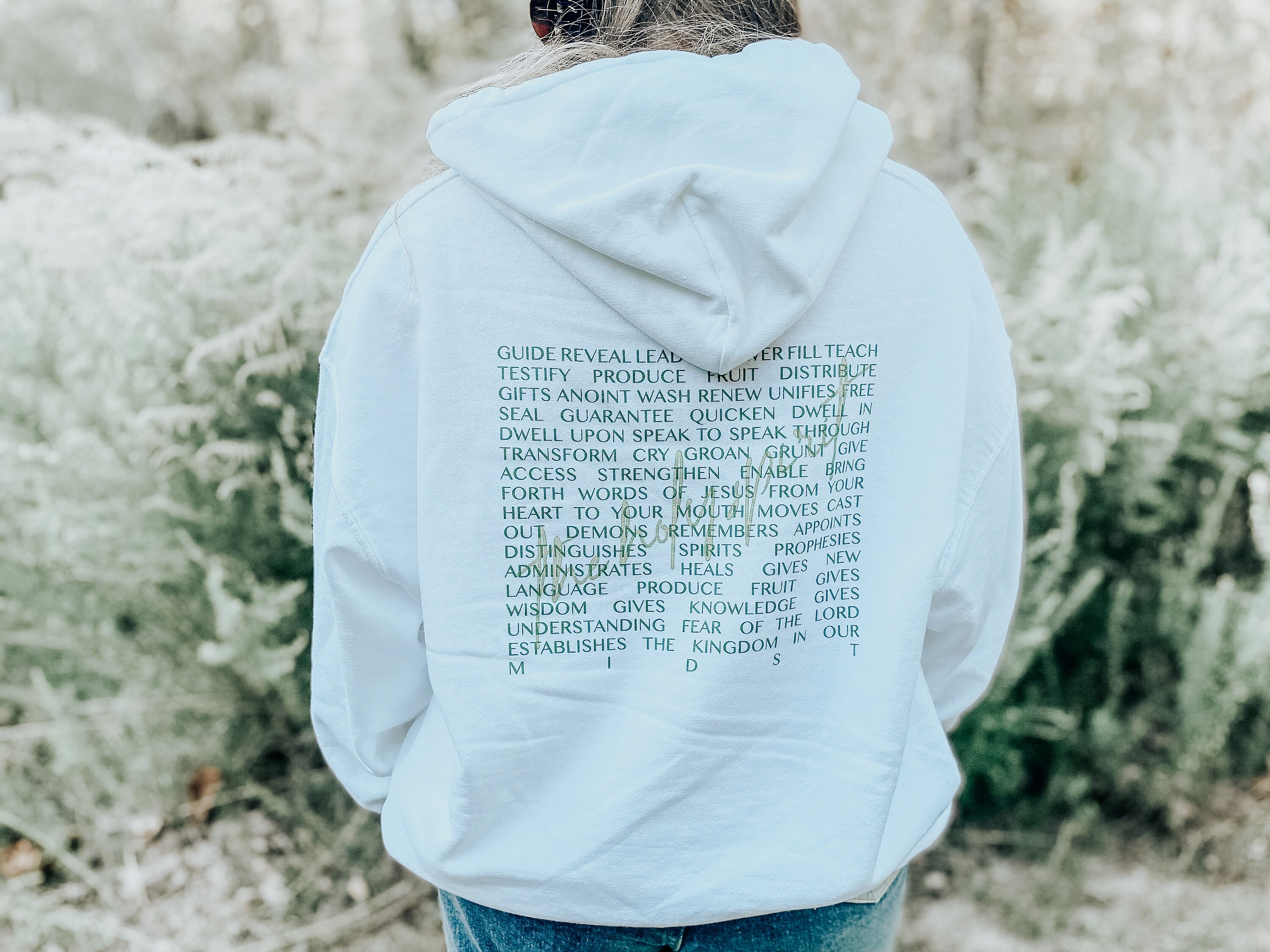 The Holy Spirit Hoodie | Christian Sweatshirt - Etsy