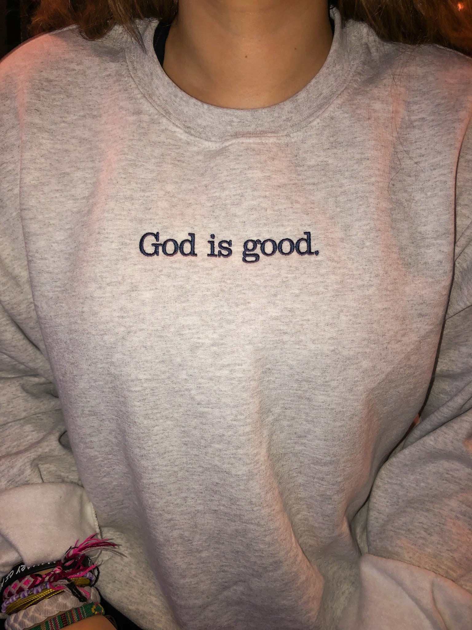 God is good. Crew | Etsy