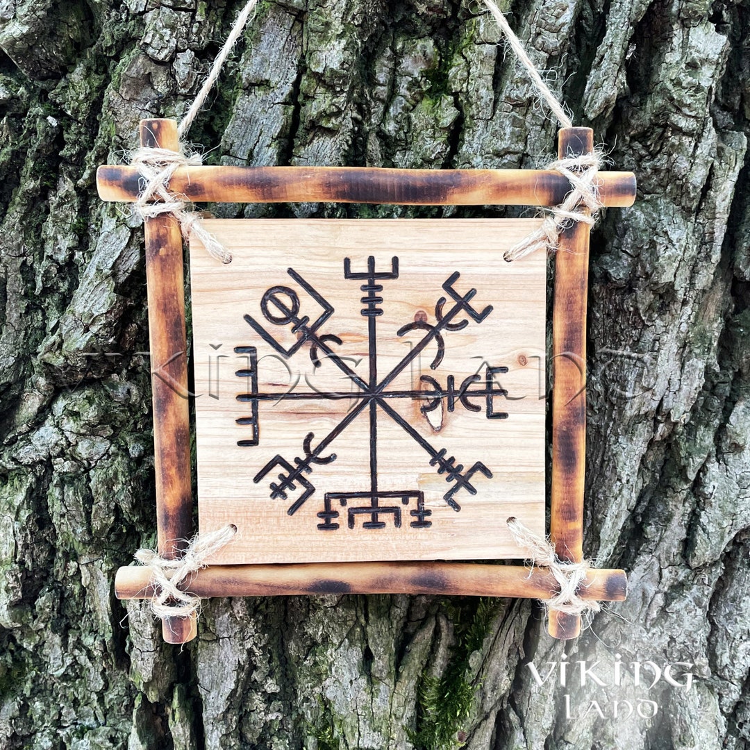 Icelandic Magical Stave Vegvisir Compass Powerful Norse - Etsy