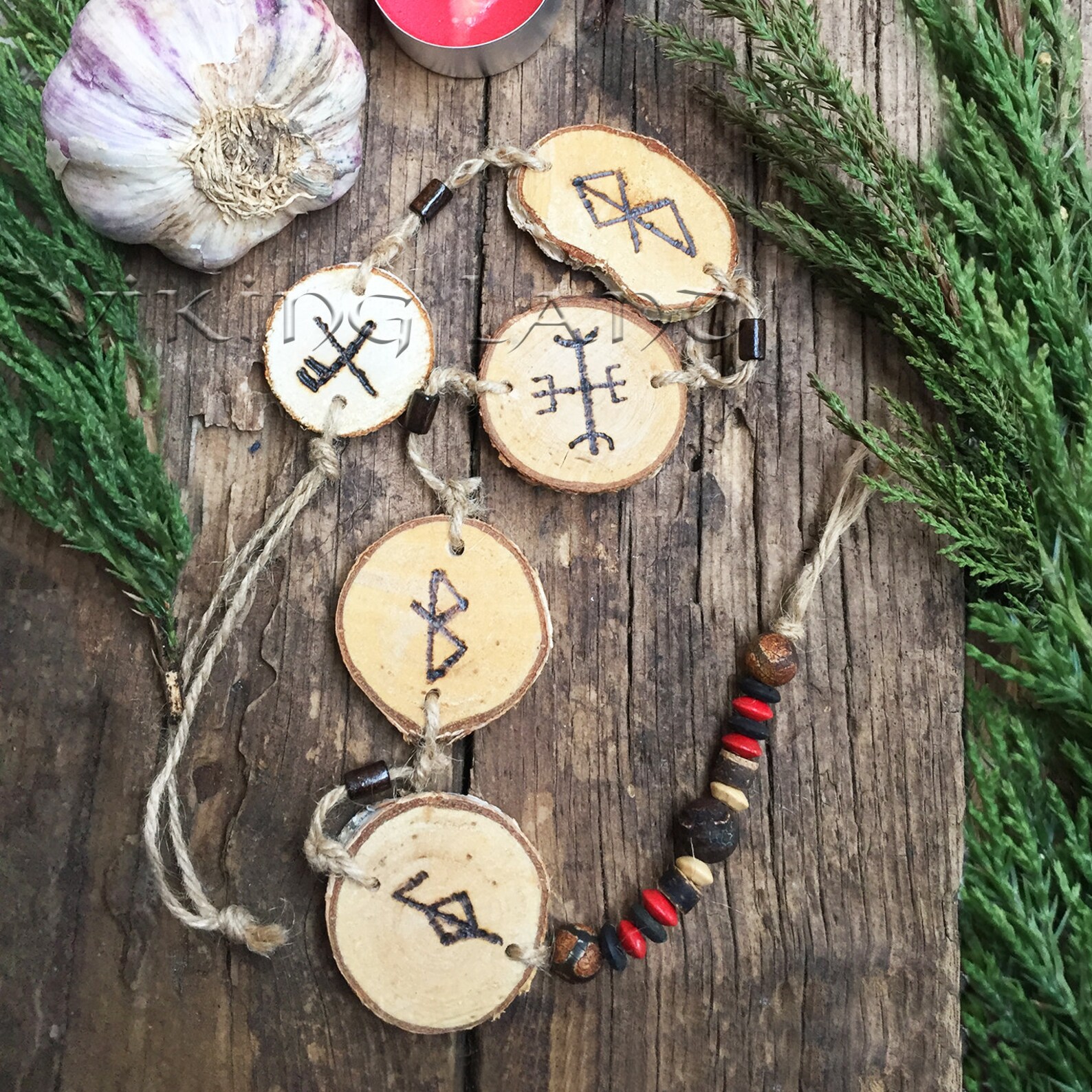 Protection Amulet Viking Amulet Magic Symbols Icelandic - Etsy