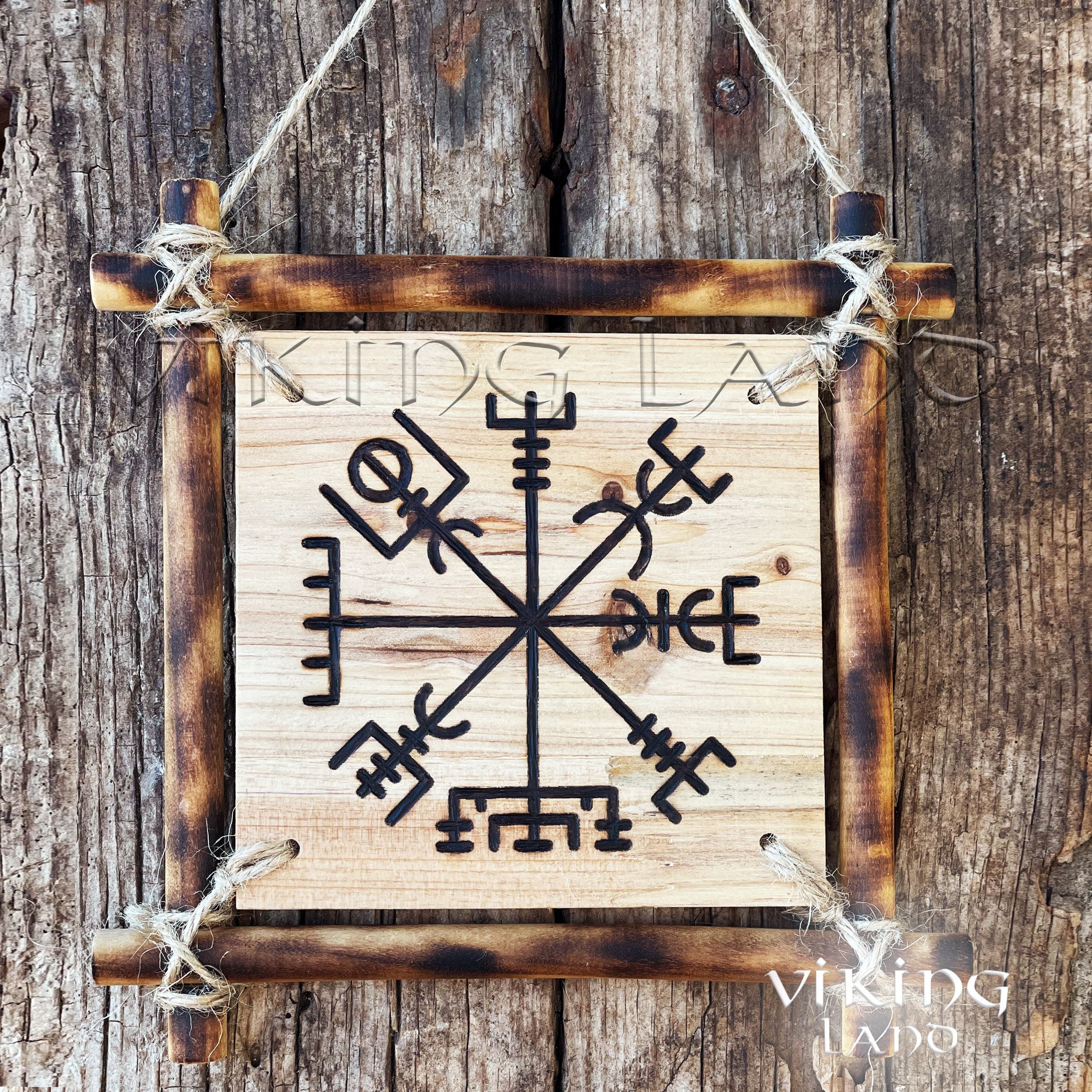 Icelandic Magical Stave Vegvisir Compass Powerful Norse | Etsy