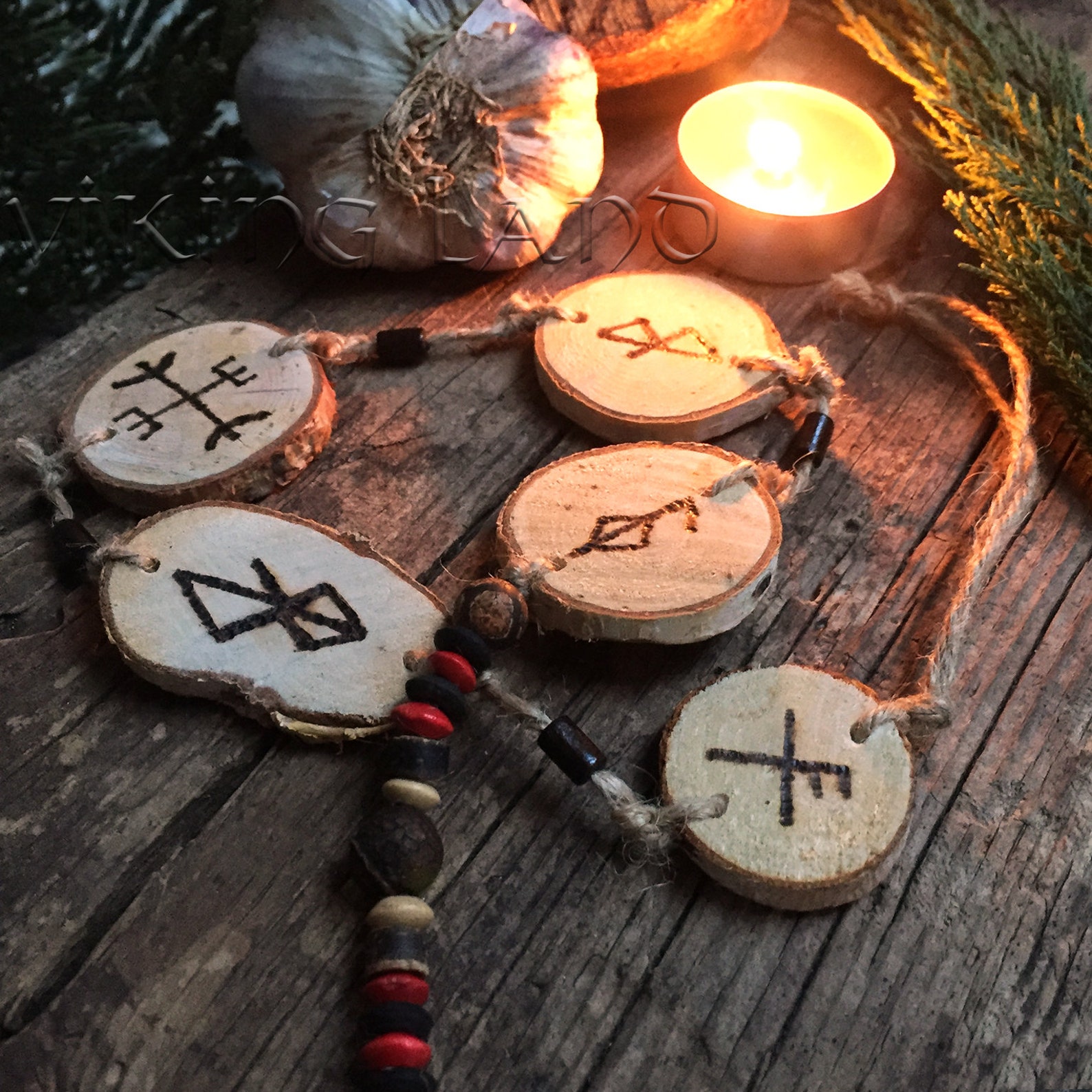 Protection Amulet Viking Amulet Magic Symbols Icelandic - Etsy