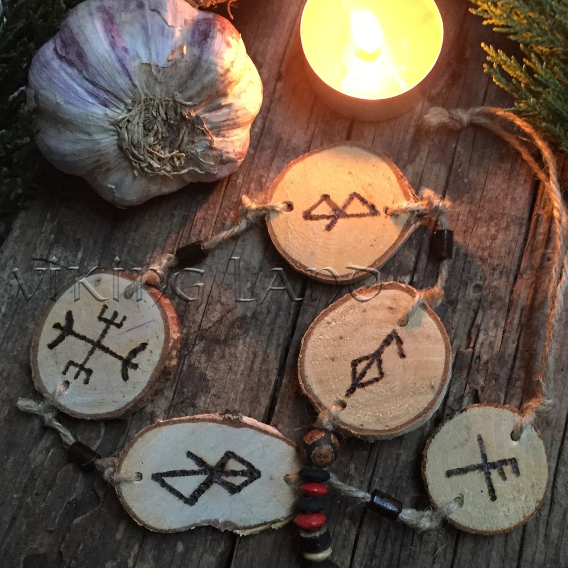 Protection Amulet Viking Amulet Magic Symbols Icelandic - Etsy