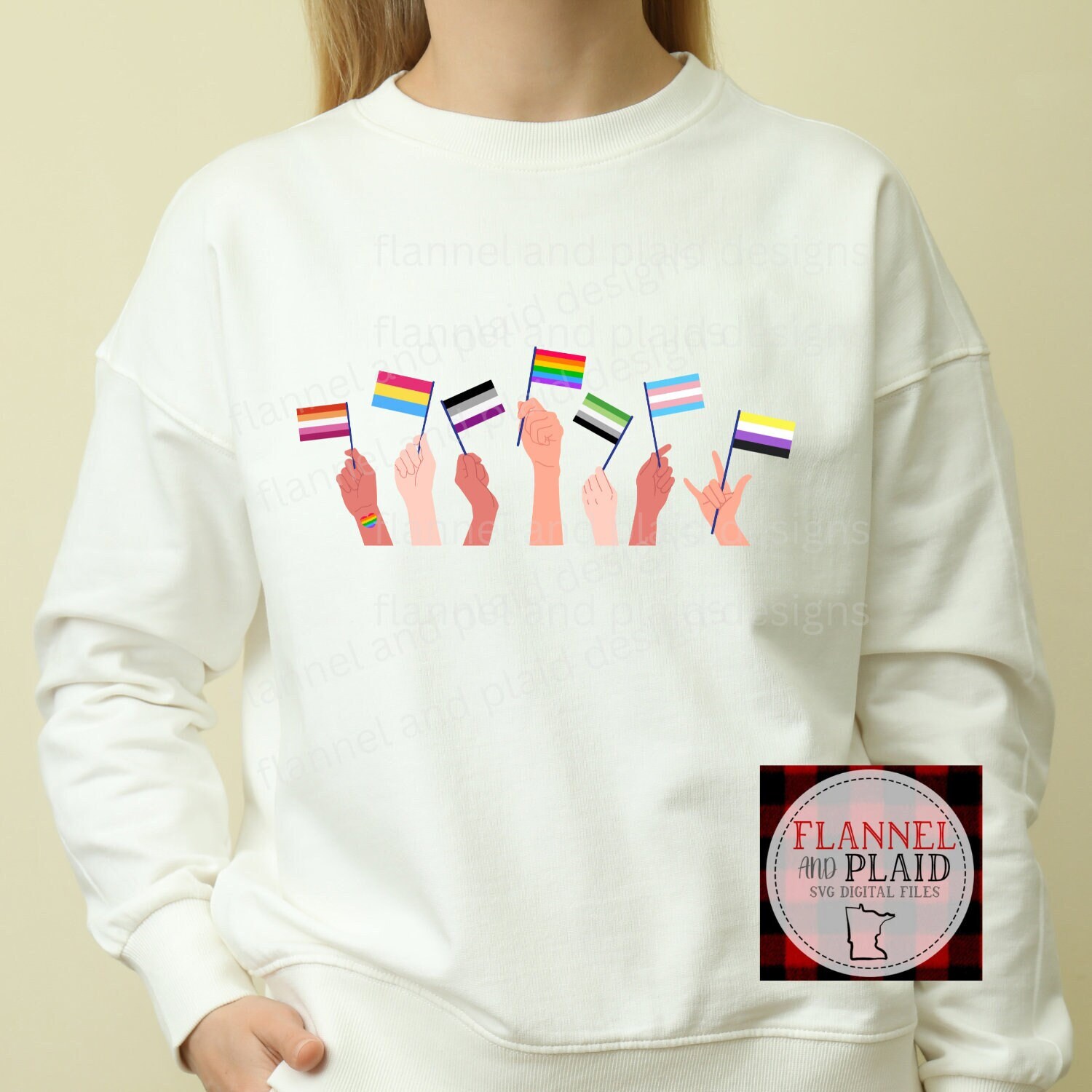PRIDE Flags Positive Design Rainbow 70s 80s LGBTQ Design Silhouette Png ...