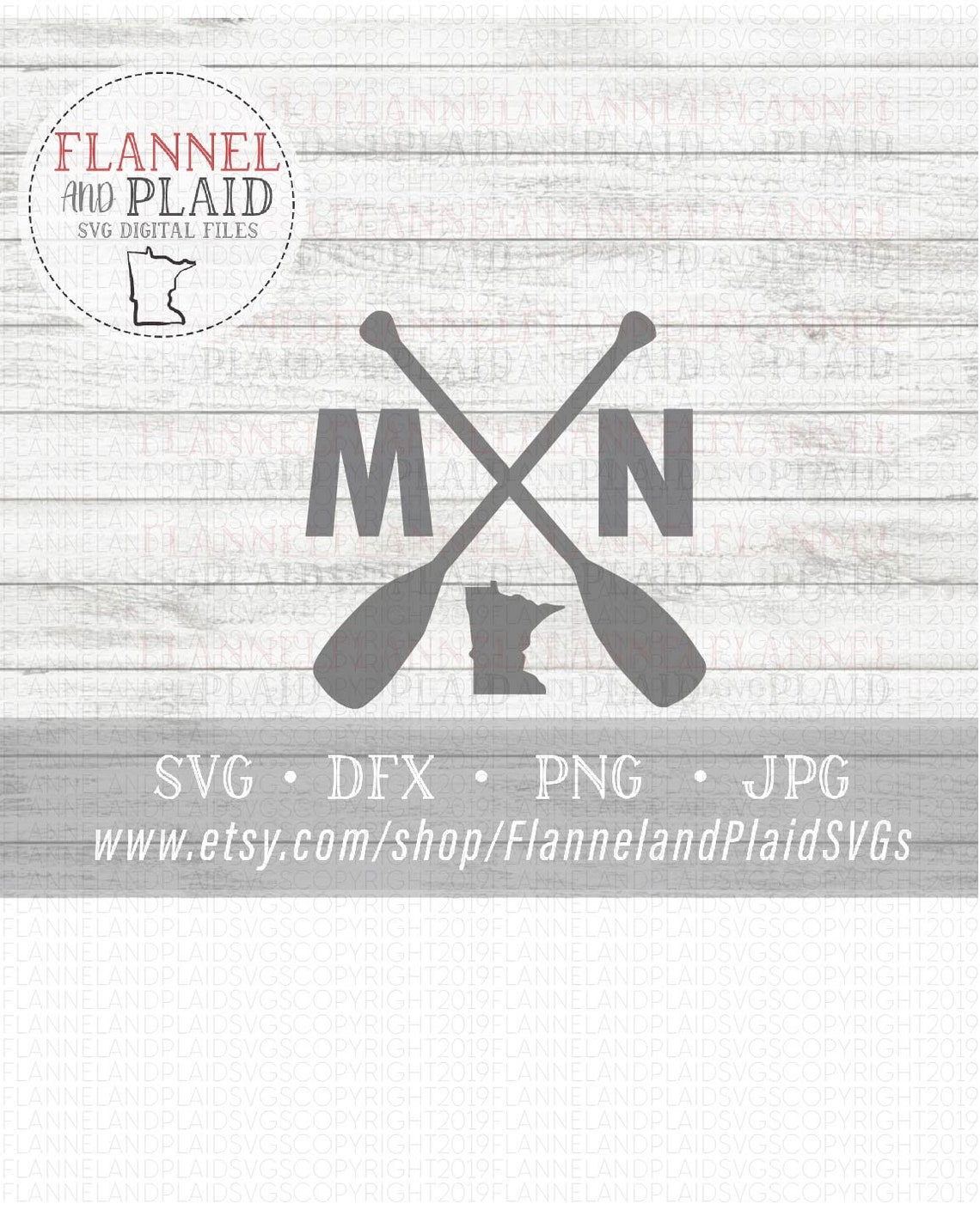 Paddle Minnesota Svg Dxf Png Jpg Digital File for Silhouette, Cricut ...