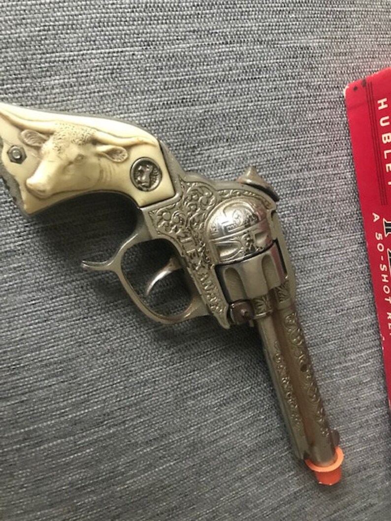 1950s Toy Hubley Texan Vintage Cap Pistol - Etsy