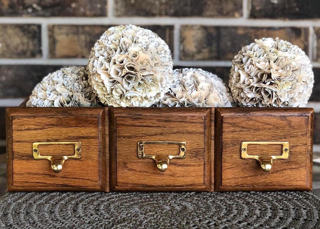 Book Art, Decorative Ball, Upcycled Book Art, Teacher Gift, Librarian ...