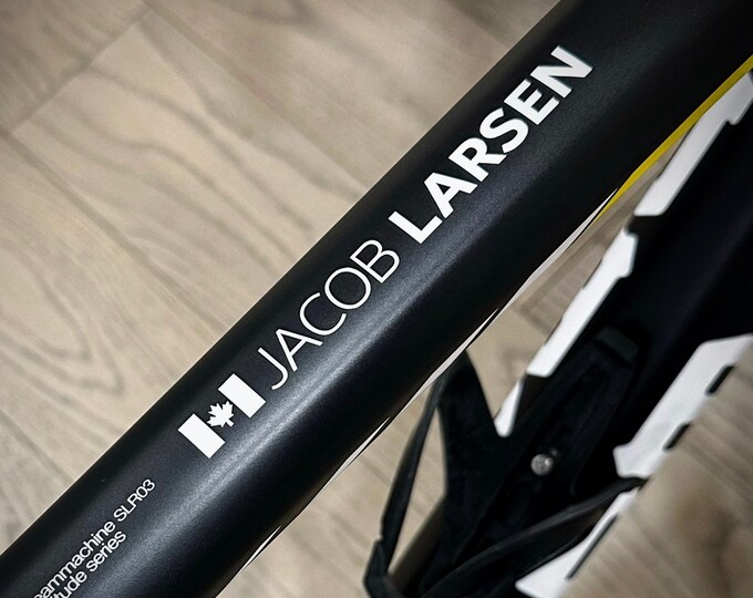 Custom Name Bike Decal Sticker Canada - Etsy