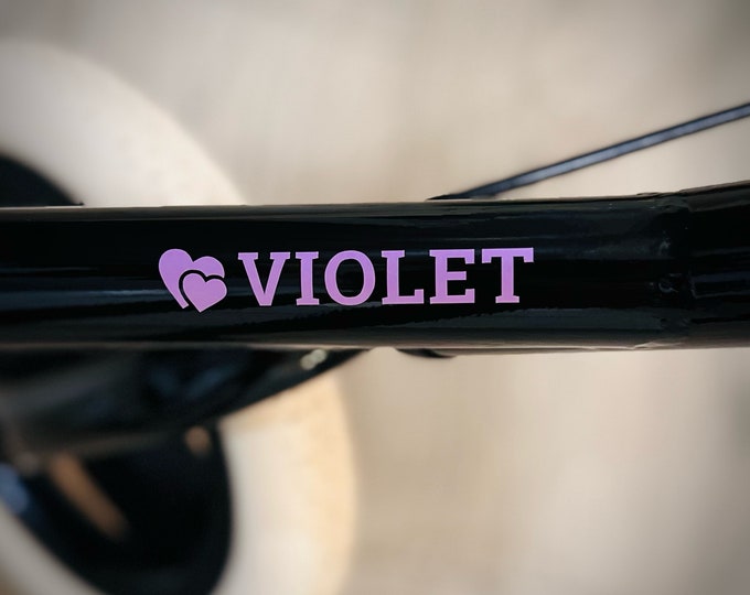 Custom Kids Name Bike Tricycle Balance Bike Decal Sticker Canada - Etsy