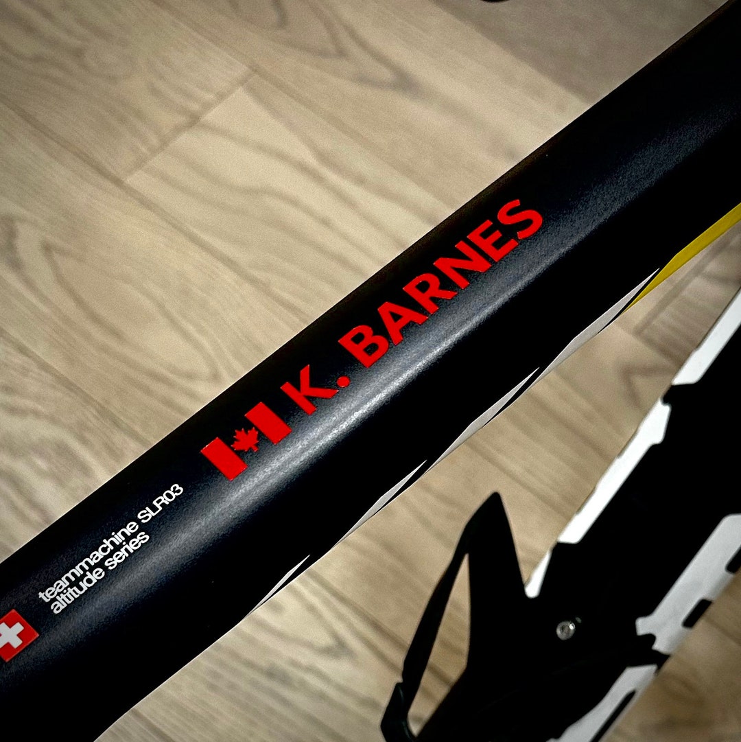Custom Name Bike Decal Sticker Canada - Etsy