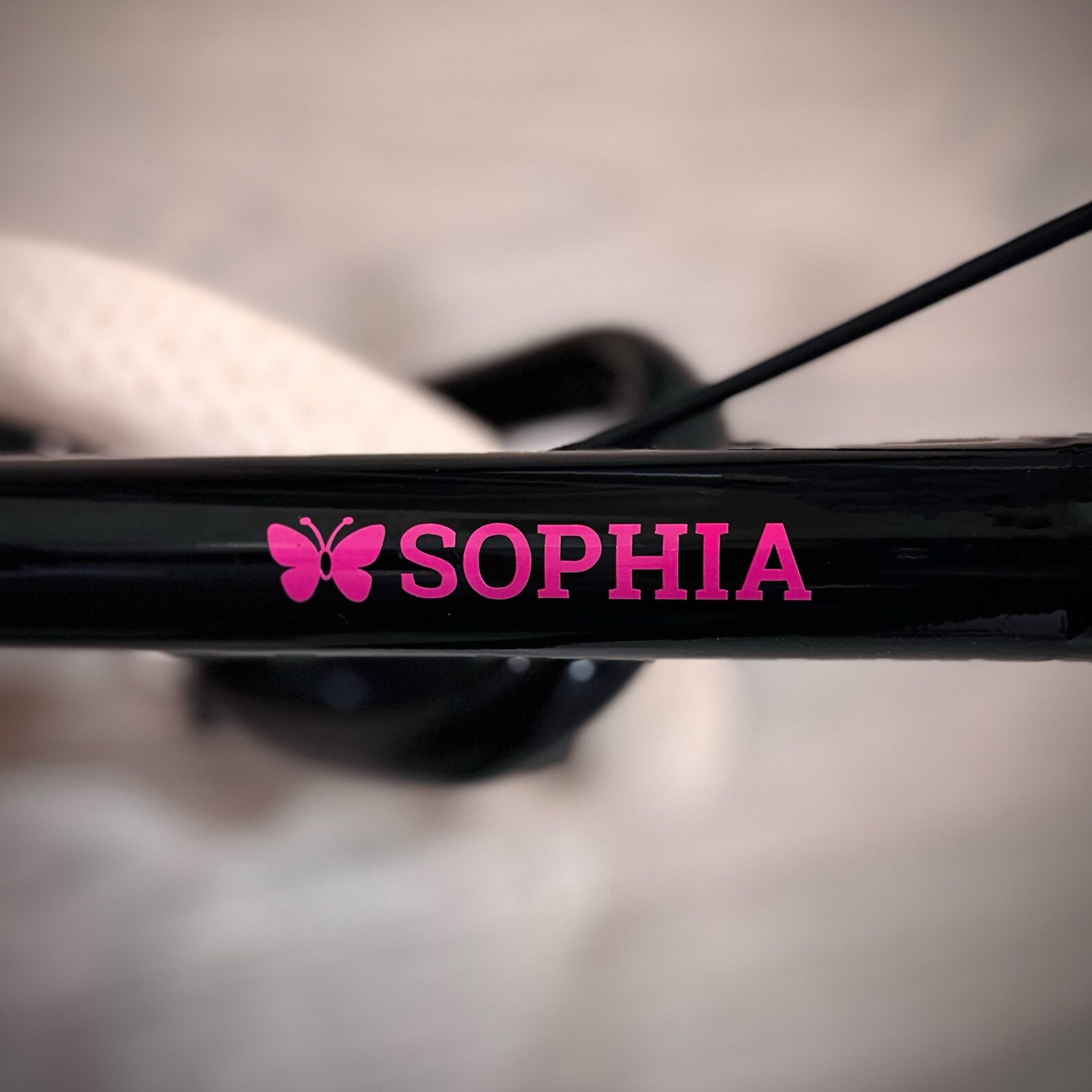 Custom Kids Name Bike Tricycle Balance Bike Decal Sticker - Etsy