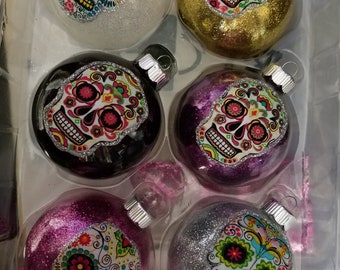 Skull ornaments | Etsy